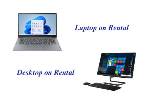 Laptop on rent & Desktop on rent and sale in Gurugram